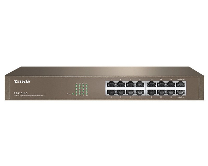 TENDA TEG1016D v6.0 16-Port Gigabit Ethernet Switch (LAN02916)