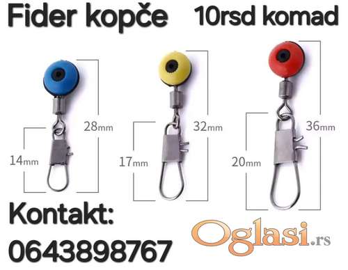 Akcijske cene Fider kopce za pecanje