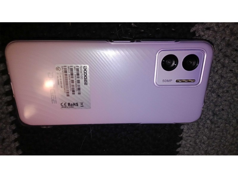 NOVO Roze Pink Doogee N50 8+7gb 128gb kamera 50mp...