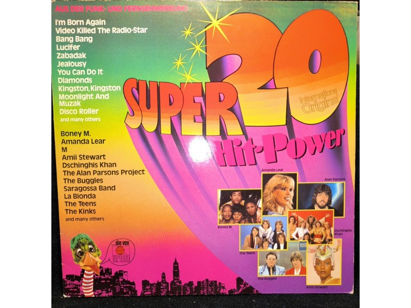 Super 20 Hit Power K-Tel LP