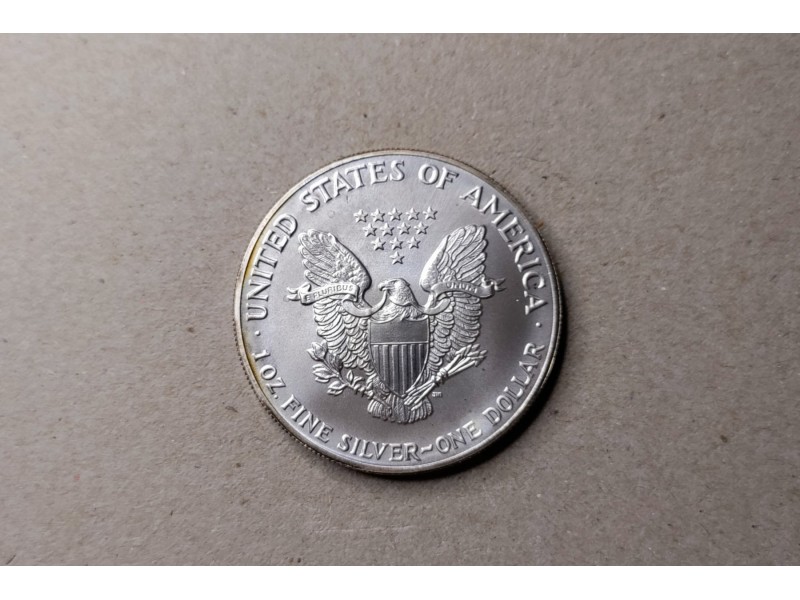 1 dollar "US Silver Eagle" 31.1g INVESTICIONOG SREBRA