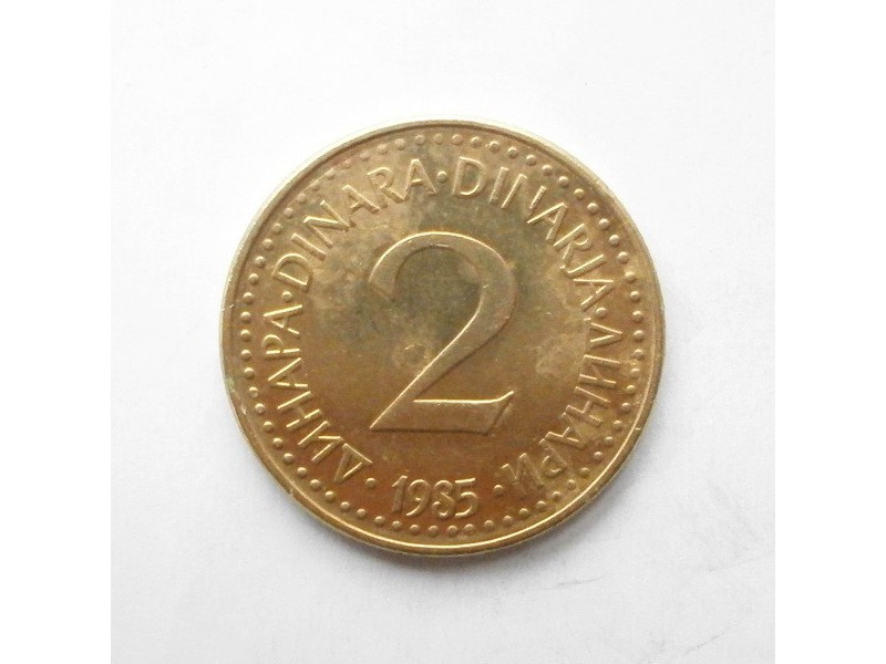 2 dinara 1985