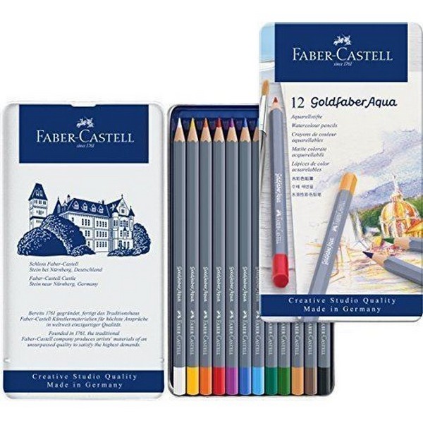 Faber-Castell FC BOJICE DRVENE AQUARELLE GOLDFABER 1/12 114612