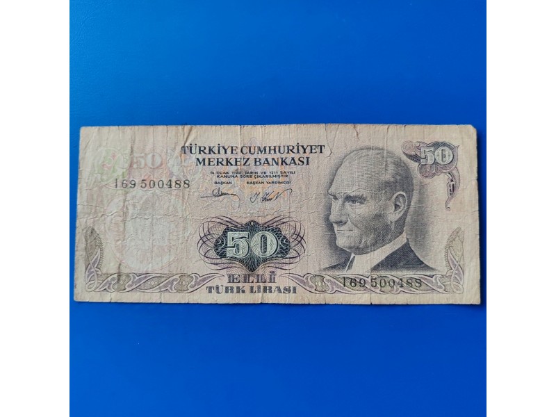 Turska 50 LIRA 1983