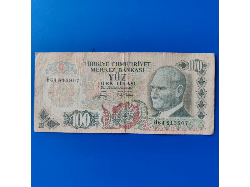 Turska 100 LIRA 1979