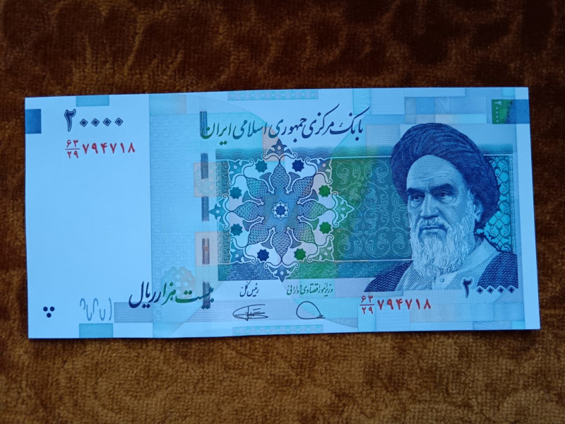 Iran 20.000 rijala,2018 god.UNC