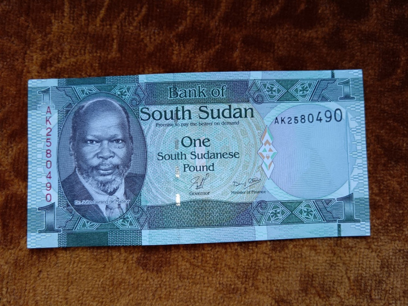 Južni Sudan 1 funta,2011 god.UNC