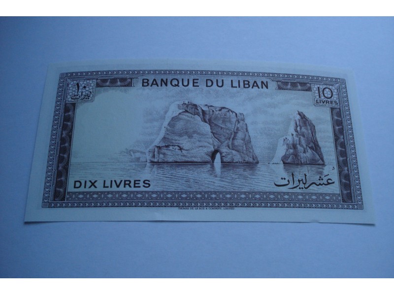 LIBAN - 10 LIVRES