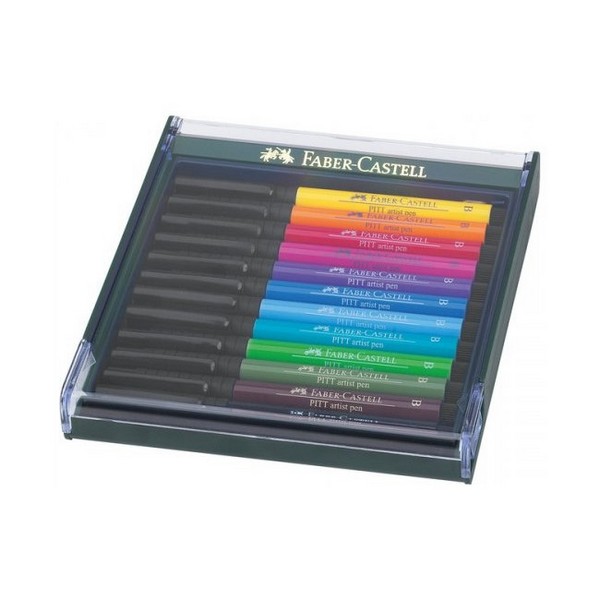 Faber-Castell FC PITT ART PEN 1/12 B 267421 BRIGHT