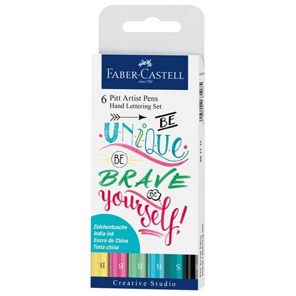 Faber-Castell FC PITT ART PEN 1/6 267116 Lettering