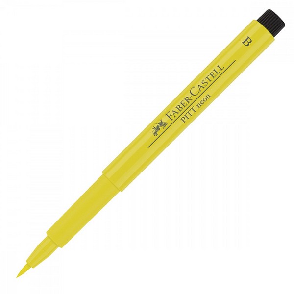 Faber-Castell FC PITT ART PEN B 456407 NEON ŽUTI