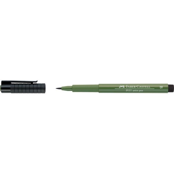 Faber-Castell FC PITT ART PEN B CHROMIUM GREEN OPAQUE 174