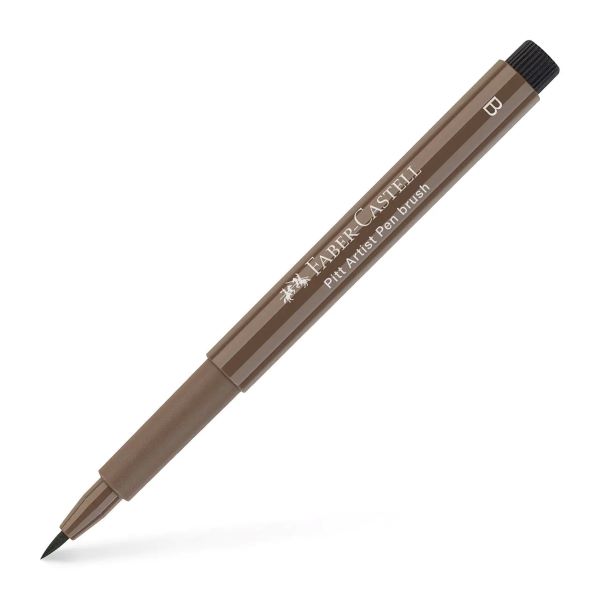 Faber-Castell FC PITT ART PEN B WALNUT BROWN 177