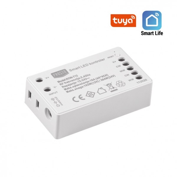 Wi-Fi SMART LED kontroler CCT 192W - Tuya Smart