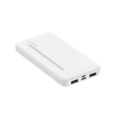 HAVIT PB89 10000Mah 18.5W power bank Li-ion externa baterija beli