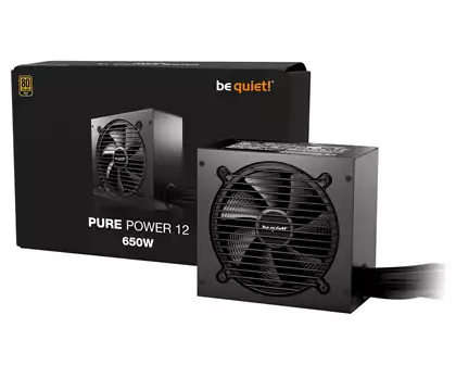 Be quiet Napajanje Be Quiet Pure Power 12 650W Gold BP002EU ATX3.1