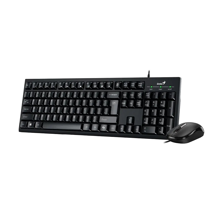 Genius KM-100SE, BLK, USB, SER