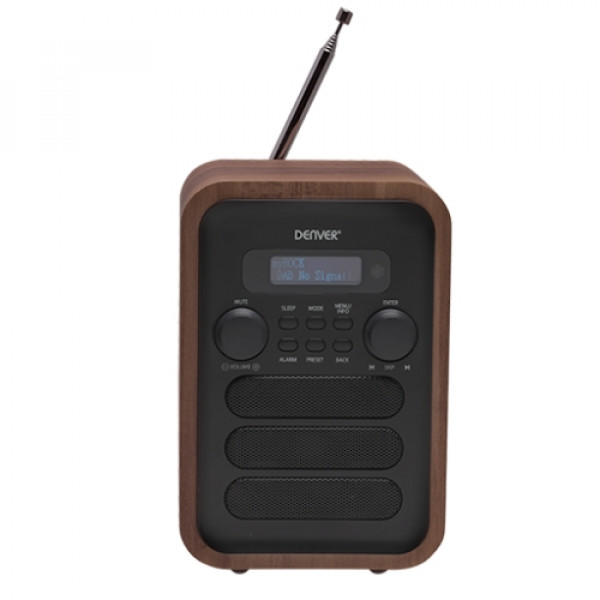 DENVER DAB-48 RADIO FM GREY