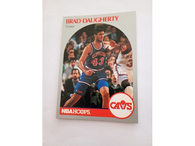 Kartica NBA Hoops 1990 Brad Daugherty br.73
