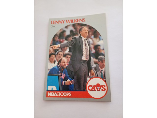 Kartica NBA Hoops 1990 Lenny Wilkens br.309