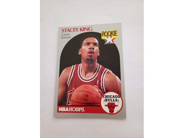 Kartica NBA Hoops 1990 Stacey King br.66