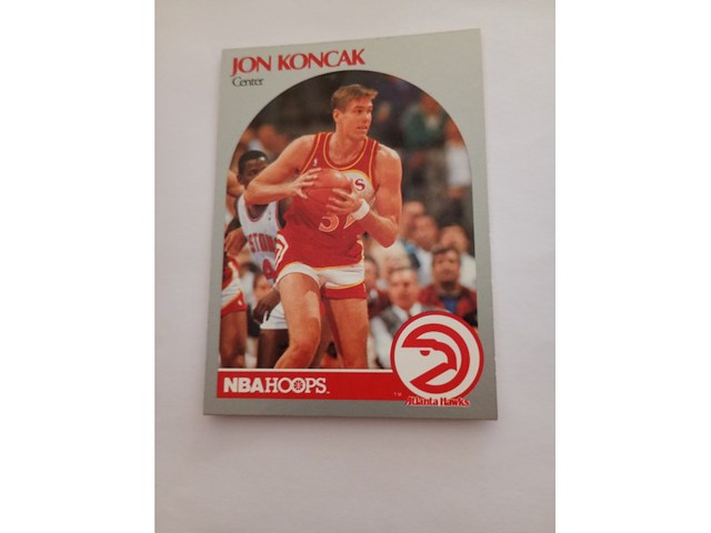 Kartica NBA Hoops 1990 Jon Koncak br.28