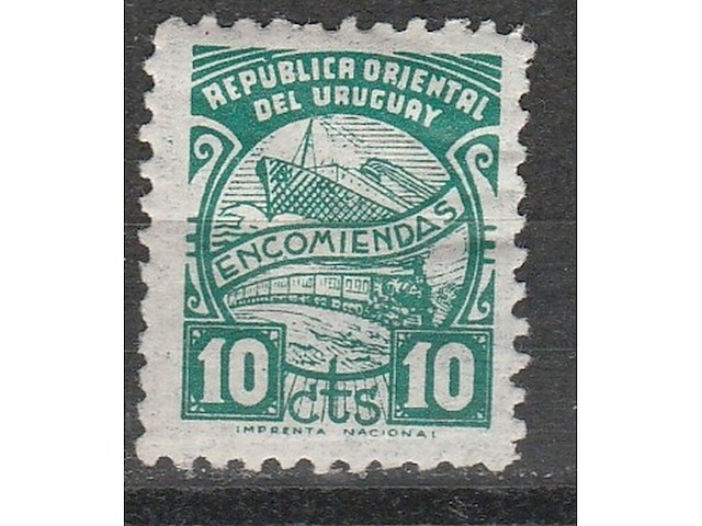 Urugvaj, Uruguay - 1966 - Land and Sea Transport - MH