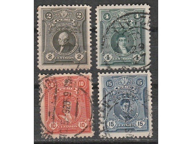 Peru - 1925 - Personalities