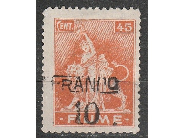 Fiume, Rijeka-Liberty Statue (Garibaldi Monument)-1919