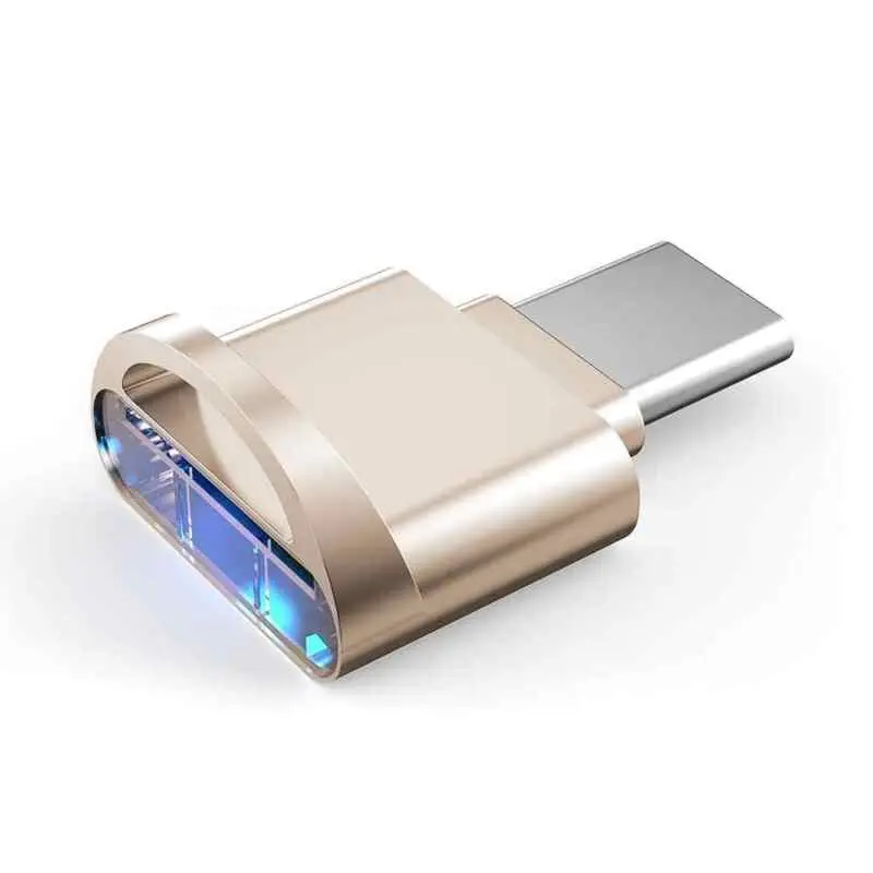 Mini card reader Type C JWD sivi