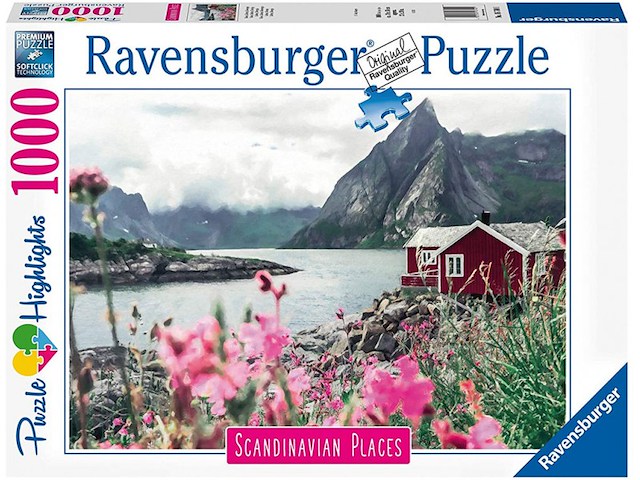 Ravensburger Puzzle Slagalica 1000 delova - Lofoten, Norveška 16740