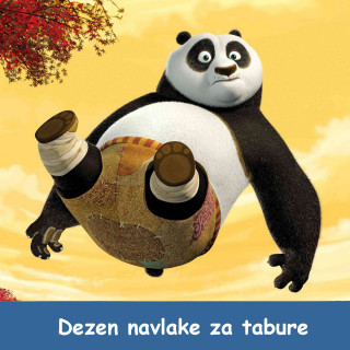 Tabure sa drvenim nogarama - KUNG FU PANDA