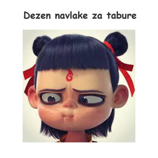 Tabure sa drvenim nogarama - NEZHA FACE