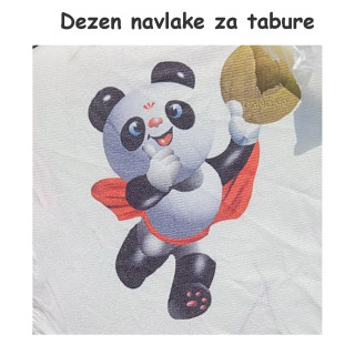 Tabure sa drvenim nogarama - PANDA U TRKU