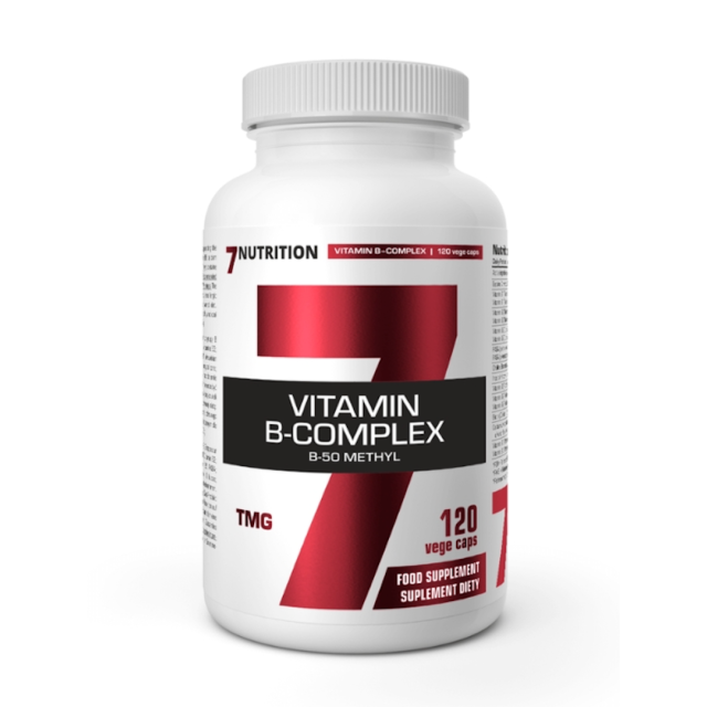 7NUTRITION VITAMIN B-COMPLEX B-50 METHYL 120 KAPSULA