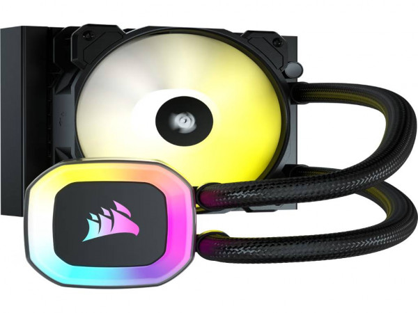 Kuler za PC CORSAIR H55 120mm ventilator RGB crna