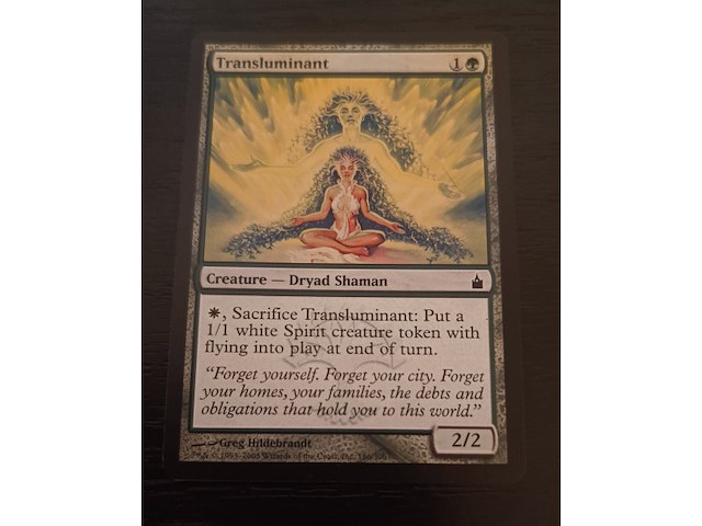 Magic The Gathering - Transluminant