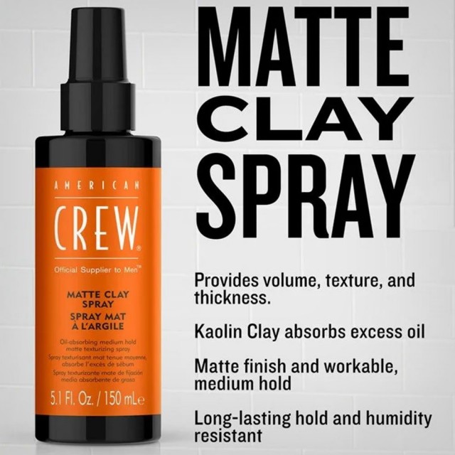 AMERICAN CREW MATTE CLAY SPRAY 150ML