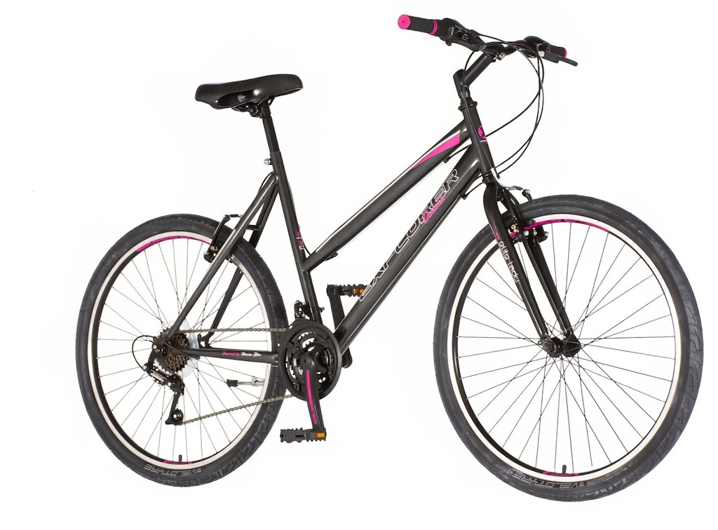 BICIKL EXPLORER ELITE LADY 26" SIVO ROZE