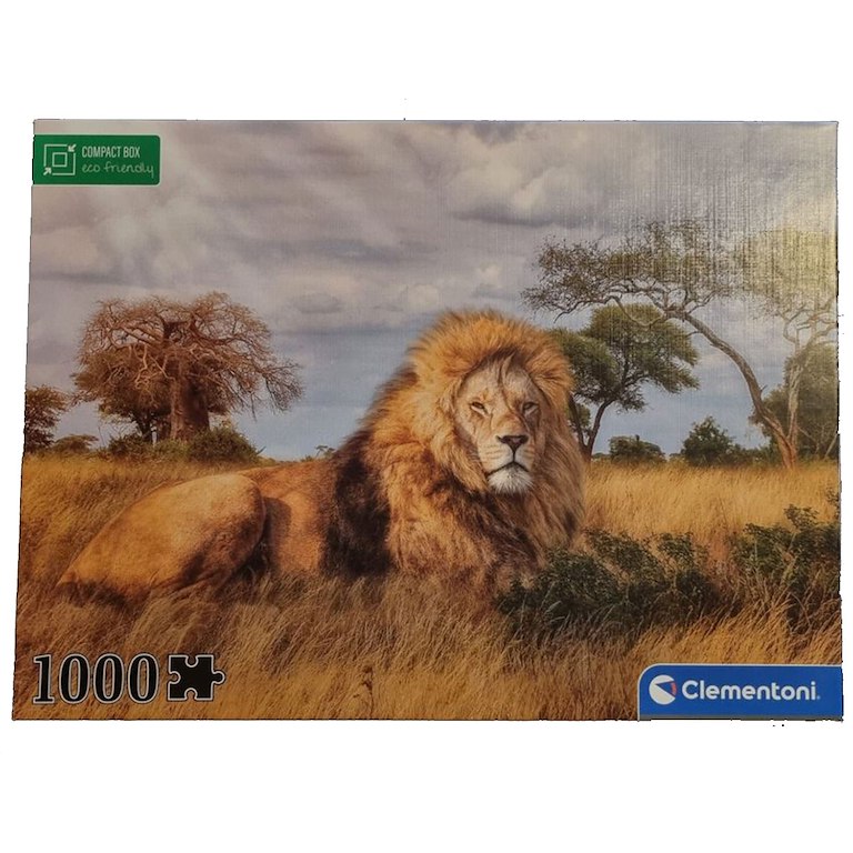 Clementoni puzzla 1000pcs Lav 80752