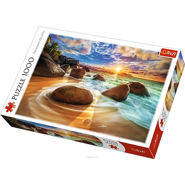 Trefl Puzzla 1000 pcs Samudra Beach, India 10461