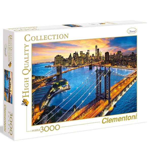 Clementoni Puzzla 3000pcs New York CL33546