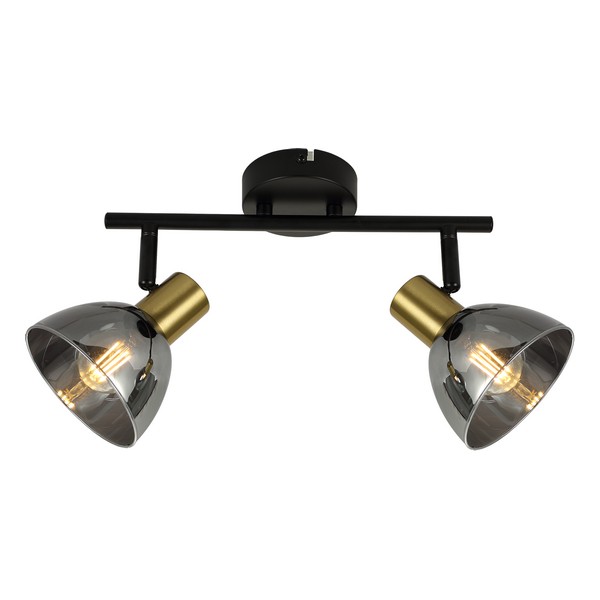 Spot lampa FE407-2 BK+SG