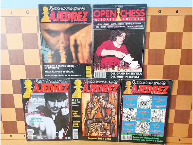 AJEDREZ (5 magazina o sahu) sah
