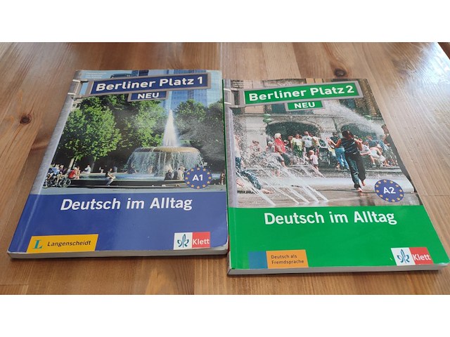 Berliner Platz neu 1-2 - Deutch im Alltag + 4 CD-a