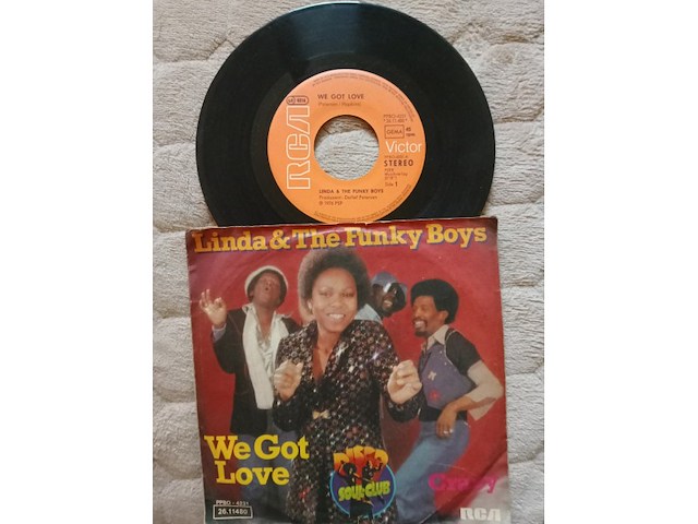 Linda &; The Funky Boys ‎– We Got Love / Crazy