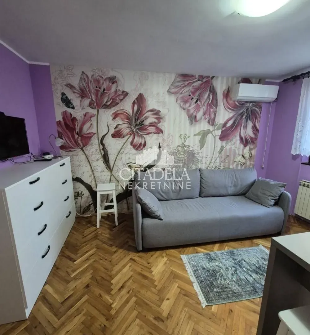 Izdavanje, jednosoban stan, 35m2, Bulbulder, Zvezdara, Beograd