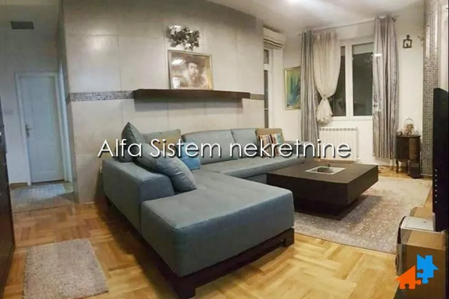 Izdavanje, dvosoban stan, 52m2, Dorćol, Beograd