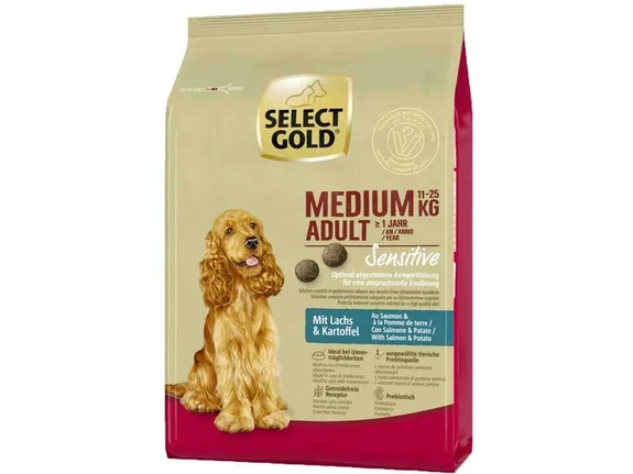 Select Gold Sensitive Medium Adult Losos 4kg