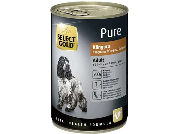 Select Gold Pure Adult kengur 400 g konz